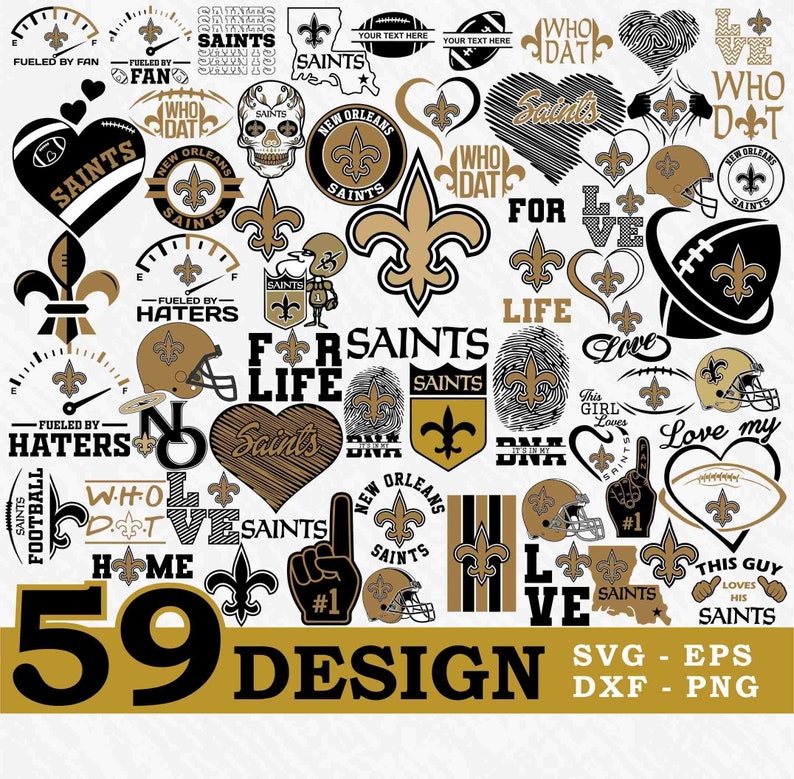 Saints Football Logo Clip Art